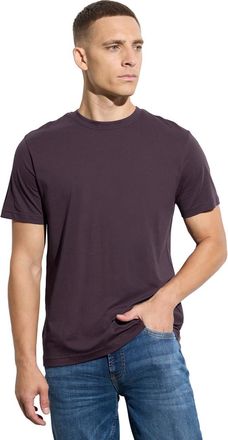 Street One Men Herren Basic T-Shirt in Unifarbe