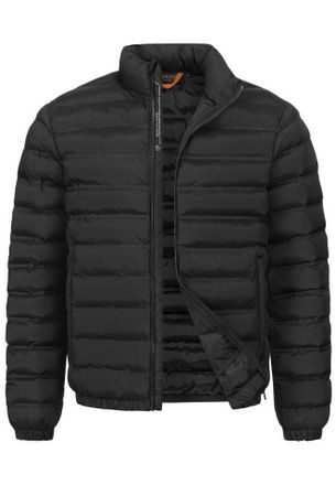 Indicode Steppjacke Herren INBjarne Herrenjacke Daunen-Optik Leichte Steppjacke mit elastischen B&uuml;ndchen und Stehkragen