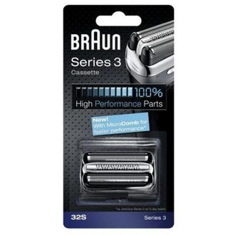 Braun Scherteile Kassette Series 3 32S silber (KP32S) - Braun