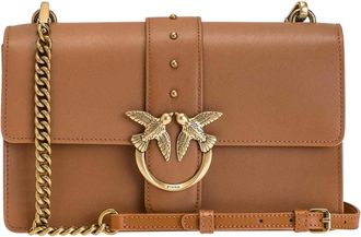 Pinko Pinko, Femme, Sacs, Brun, Taille: ONE Size Love One Classic Bag