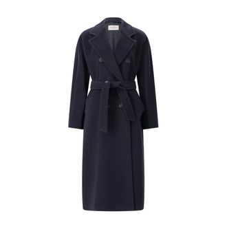 Max Mara Damen, M&auml;ntel, Blau, 2XLGr&ouml;&szlig;e