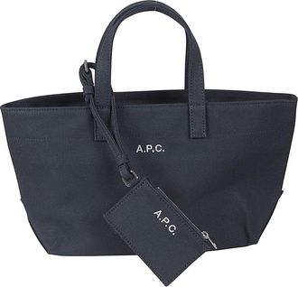 A.P.C. A.p.c., Femme, Sacs, Noir, Taille: ONE Size Le Drummer Toile Small Tote Bag