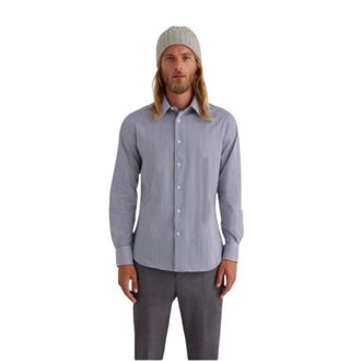 Traiano Rossini Radical Fit Shirt - - Shirts - Herren - Blau - M