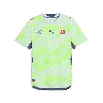 Puma Schweiz 2026 Authentic Ausw&auml;rtstrikot Herren, Accessoires, Blau, 3XL