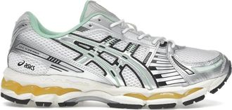 Asics Asics Low-Top Sneaker - ASICS Gel-Kayano 12.1 Silver Green Orange - Gr. 42,5 (EU) - in Schwarz - f&uuml;r Damen
