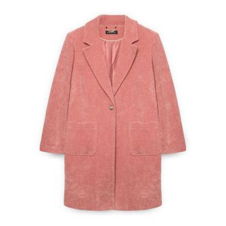 Fiorella Rubino Damen, M&auml;ntel, Rosa, 4XLGr&ouml;&szlig;e