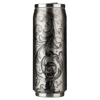 Les Artistes Paris Pull canIT Isolierdose Trinkflasche aus Edelstahl und Polypropylen in der Farbe Tattoo 500ml, Ma&szlig;e: 7,2cm x 7,2cm x 19cm, A-8643