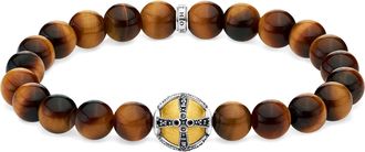 Thomas Sabo Thomas Sabo Unisex-Armband Kreuz gold 925 Sterlingsilber gelbgold vergoldet A1929-849-2-L18