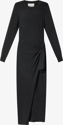 Isabel Marant Robe Jozira - Femme - Anthracite - Taille34 - Isabel Marant