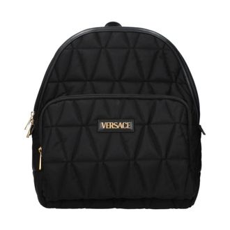 Versace Sac &agrave; dos matelass&eacute; Myth - Homme - Sacs - Noir - Taille: ONE Size