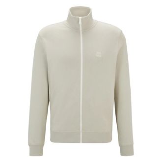 Boss Orange by Hugo Boss Homme, Sweatshirts et sweats &agrave; capuche, Beige, Taille: S Veste Zipp&eacute;e en Molleton French Terry