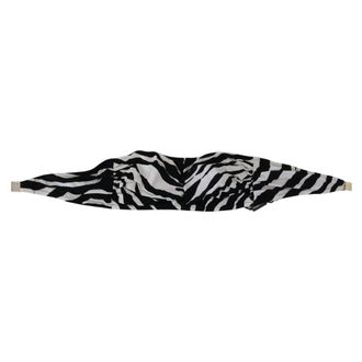 Dolce & Gabbana Femme, Maillots de bain, Noir, Taille: 36 FR Zebra Bandeau Bikini Top