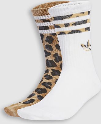 adidas Chaussettes Leo Crew S 2P Brostr Black