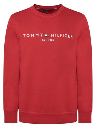 Tommy Hilfiger Sweatshirt Logo MW0MW11596 Rot Regular Fit