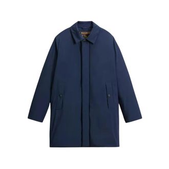 Woolrich Cloud Lamar Coat - - Coats - Herren - Blau - XL