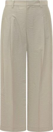 Brunello Cucinelli Femme, Pantalons, Beige, Taille: 40 FR Pantalon Long