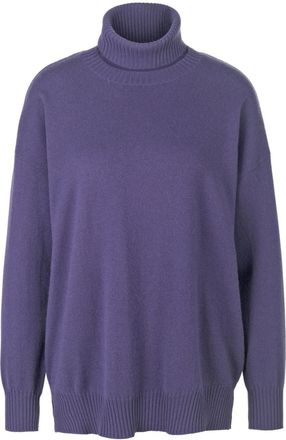 Peter Hahn Pullover aus 100% Kaschmir Peter Hahn Cashmere lila