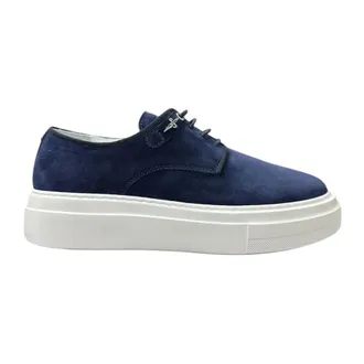 Cesare Paciotti Blaue High Top Sneakers - - Shoes - Herren - Blau - 39 EU
