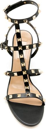 Valentino Garavani Rockstud Sandal - Black