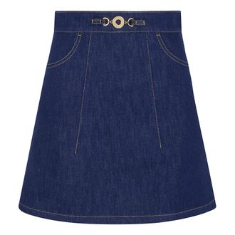 Patou Femme, Jupes, Bleu, Taille: 36 FR A Line Mini Skirt