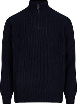 Aigle Pull droit col montant en laine