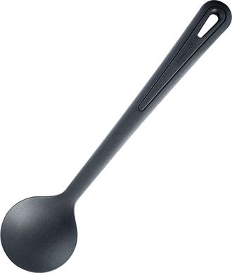 Westmark Gemüse-/Woklöffel, Rühr-/Kochlöffel, Hitzebeständig bis 270 °C, PPA, Länge: 31,5 cm, Gentle Plus, Schwarz, 28652275