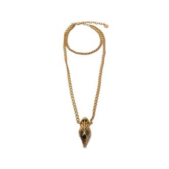 Roberto Cavalli Femme, Accessoires, Jaune, Taille: ONE Size Bijoux Gold Necklace