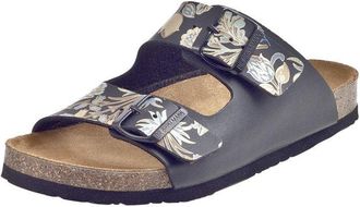 Dr. Brinkmann Damen 700702 Pantoletten, Schwarz (schwarz/bunt 1)