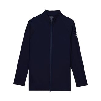 Vilebrequin Homme, Sweatshirts et sweats &agrave; capuche, Bleu, Taille: 2XL Rashguard Zipp&eacute; Manches Longues Anti-UV