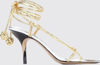 Jacquemus Sandales &agrave; Talons Femme couleur Or