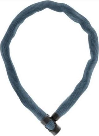 ABUS Kettenschloss IVERA Chain 7210 - Fahrradschloss mit hochflexibler IvyTex-Kunstfaserummantelung - ABUS-Sicherheitslevel 8 - 85 cm - Farbe: Desert Titan