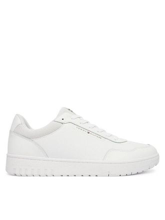 Tommy Hilfiger Sneakers Th Basket Core Lite Lth FM0FM05713 Wei&szlig;