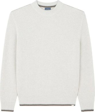 Paul & Shark Homme, Pulls, Beige, Taille: M Pull Beige en Laine à Col Rond