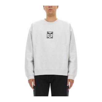 Obey Herren, Sweatshirts & Hoodies, Grau, LGr&ouml;&szlig;e