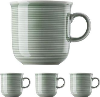 Thomas Trend Colour Moss Green Becher mit Henkel, 1 St&uuml;ck (4er Pack)