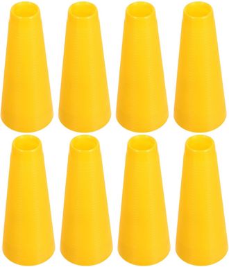 Pretyzoom 8 St&uuml;ck Teiliges Kunststoff-spulenset mit Konischem Design Stabile Leichte Garnwickelr&ouml;hren f&uuml;r Stricken N&auml;hen und Handarbeit Vielseitige Kunststoff-s