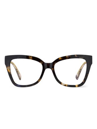 Tommy Hilfiger lunettes de vue &agrave; monture papillon - Noir
