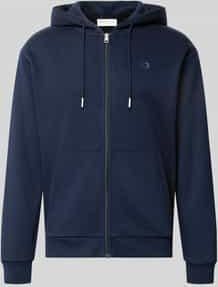 Tom Tailor Denim Regular Fit Sweatjacke aus Baumwoll-Mix