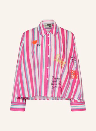 Yippie Hippie Yippie Hippie Hemdbluse pink