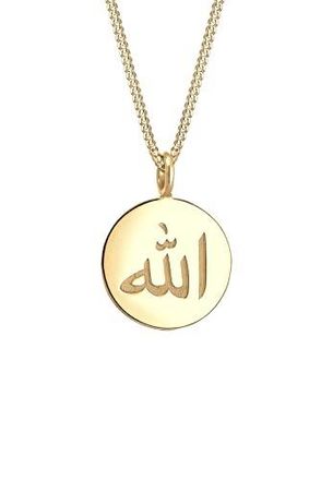 Elli Collier Femme Paillette Caractère Symbole - (925/1000) Argent