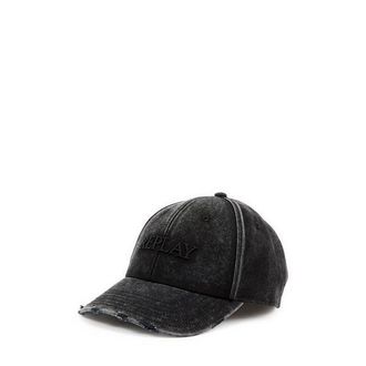 Replay Casquette de baseball brod&eacute;e en coton