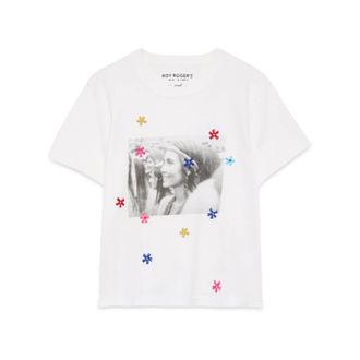 Roy Rogers Femme, Tops, Blanc, Taille: 40 FR T-Shirt manica corta