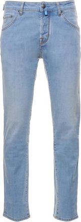 Jacob Cohen Homme, Jeans, Bleu, Taille: W34 Scott Slim Carrot Jeans