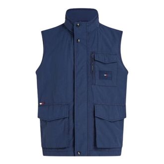 Tommy Hilfiger Utility &Auml;rmellose Weste - - Jackets - Herren - Blau - XL
