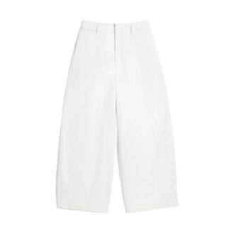Christophe Lemaire Large Chino - - Trousers - Damen - Wei&szlig; - S