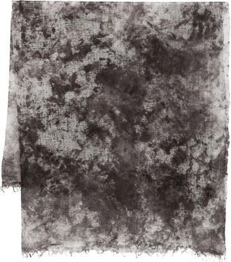Avant Toi &eacute;charpe &agrave; design mouchet&eacute; - Gris