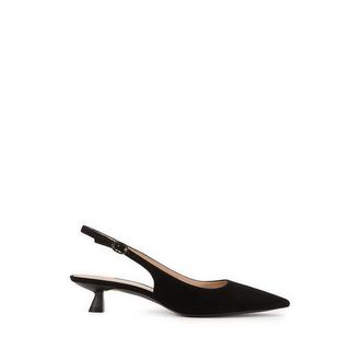 Stuart Weitzman Slingback Stuart Sculpht 35 en cuir su&eacute;d&eacute;