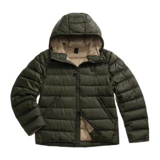 Blauer Acton Gef&uuml;tterte Federjacke - - Jackets - Herren - Gr&uuml;n - 2XL