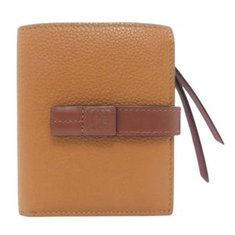 Loewe Portefeuille en cuir Pre-owned - Femme - Pre-owned - Brun - Taille: ONE Size