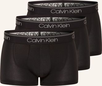 Calvin Klein 3er-Pack Boxershorts Micro Stretch Low Rise schwarz